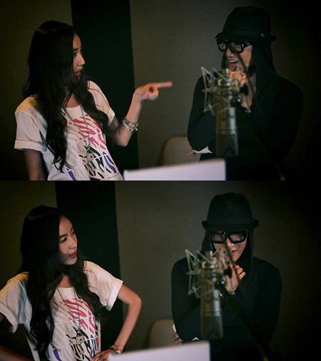 간미연, 2PM 준수와 녹음실 다정 UCC영상 공개 '무슨 사이길래'