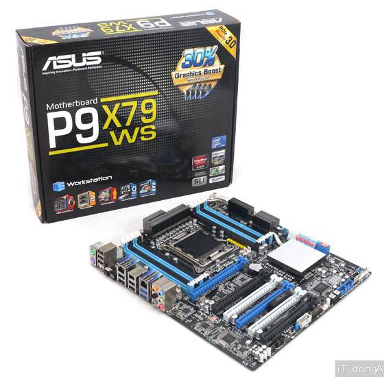 상위 0.1%를 위한 메인보드? 아수스 P9X79 WS