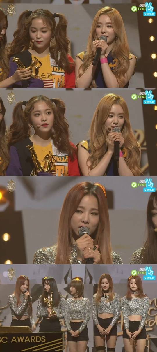 '골든디스크' 레드벨벳-EXID, 본상 수상 '2016년도 기대할게'