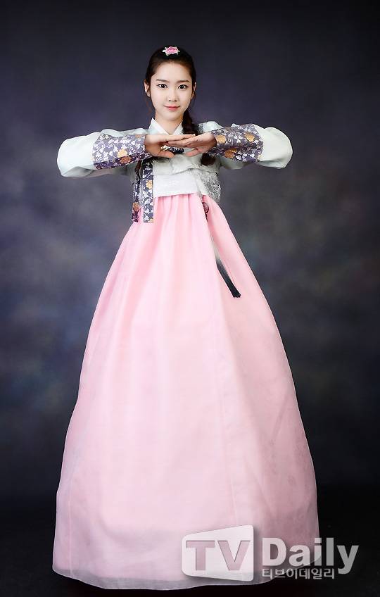 Td포토 오마이걸 지호 단아한 한복 자태