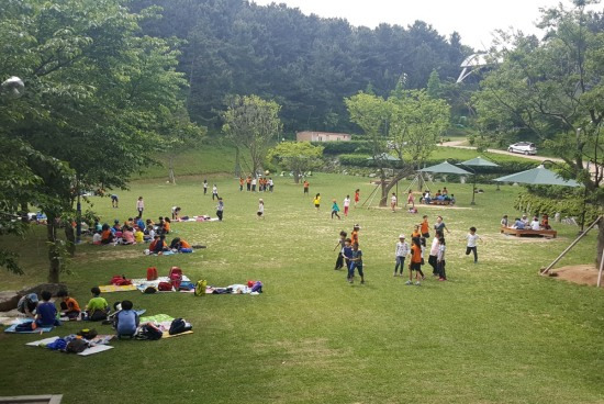 울산 남구 선암호수공원 피크닉광장으로 각광