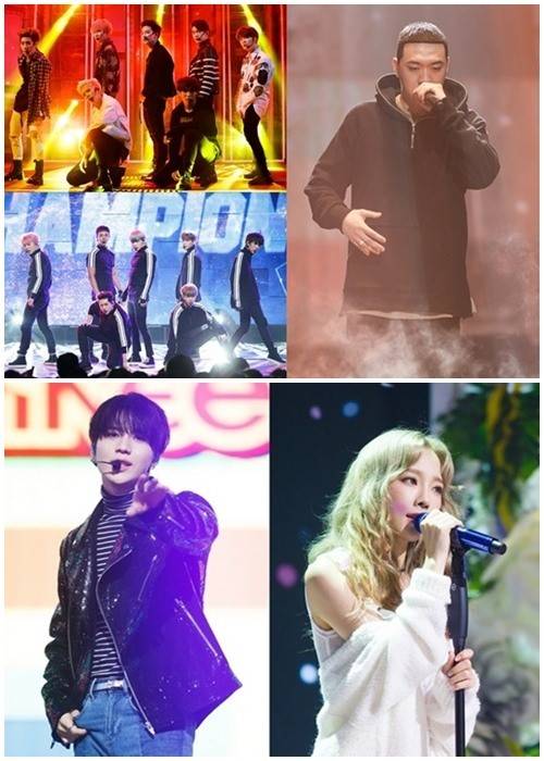 '2016 MAMA 3차 라인업' 비와이부터 태연까지..'눈+귀 즐거워'