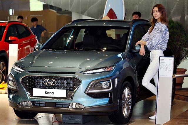 소형 Suv 돌풍 현대차 코나 일평균 330대