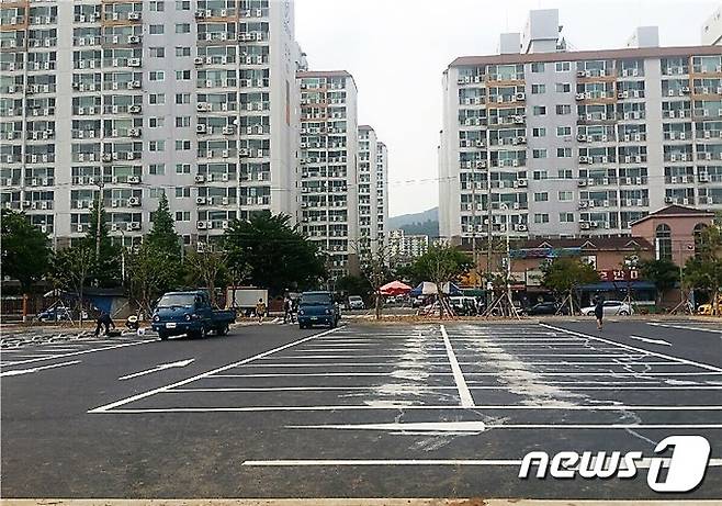 광양시 중동근린공원 공영주차장 10일부터 무료개방