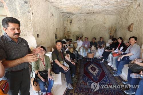 괴레메 박물관 찾은 아나톨리아 오디세이 대표단