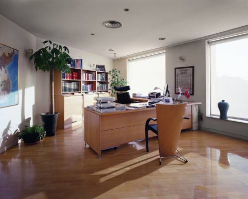 Photographer peeks into embassy offices