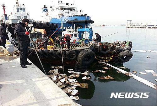 평택해경, 지난해 유류사고 유출량 92% 감소