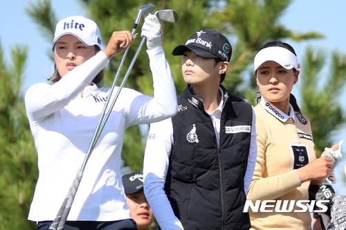 Lpga 3만여 갤러리 열광케한 골프여제들의 명품 샷대결