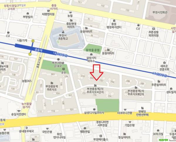 부천 중동역푸르지오2차 집값 안 떨어져82대책 영향없어