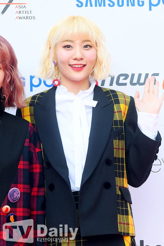 [TD포토] 볼빨간사춘기 안지영 '금발은 변함없어요' (AAA)