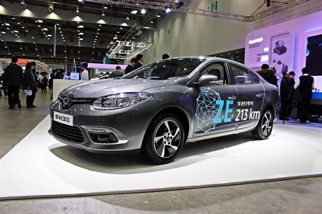 주행거리 213km, 실제로 본 신형 SM3 전기차