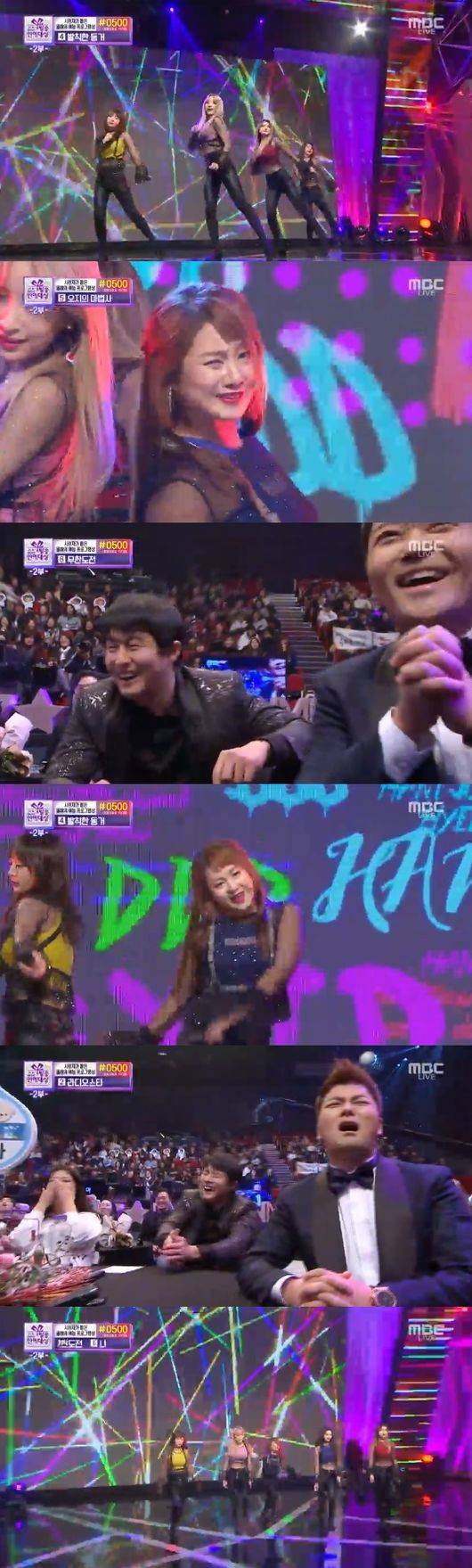 [2017 MBC 연예대상] 박나래-EXID 섹시美 폭발 합동공연..기안84 폭소