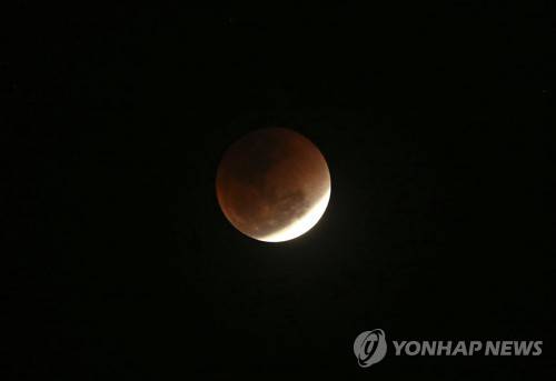 Myanmar Moon Eclipse