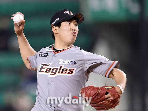 [MD포토] 박상원 '한화 구한 역투'