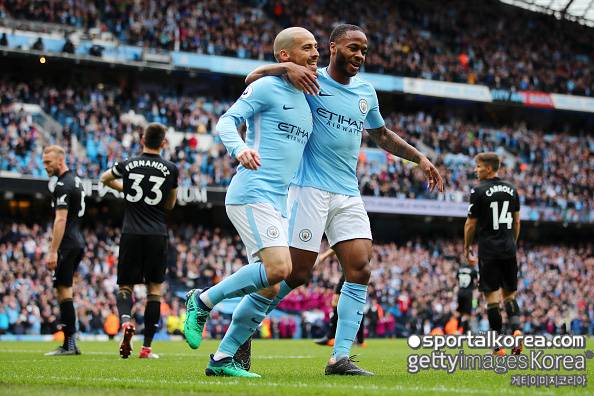 [EPL 35R] 맨시티 승점 90점 도달, 스완지에 5-0 대승.. 기성용 65분