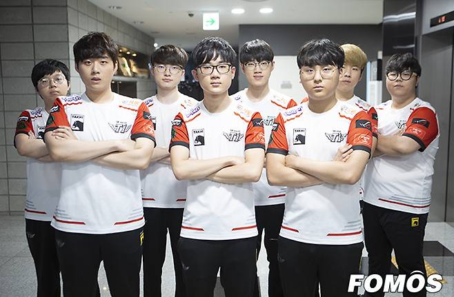 [포토] bbq에 승리한 SK텔레콤 T1