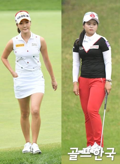 [KLPGA] '1인자 경쟁' 오지현·최혜진, 나란히 선두에 1타차