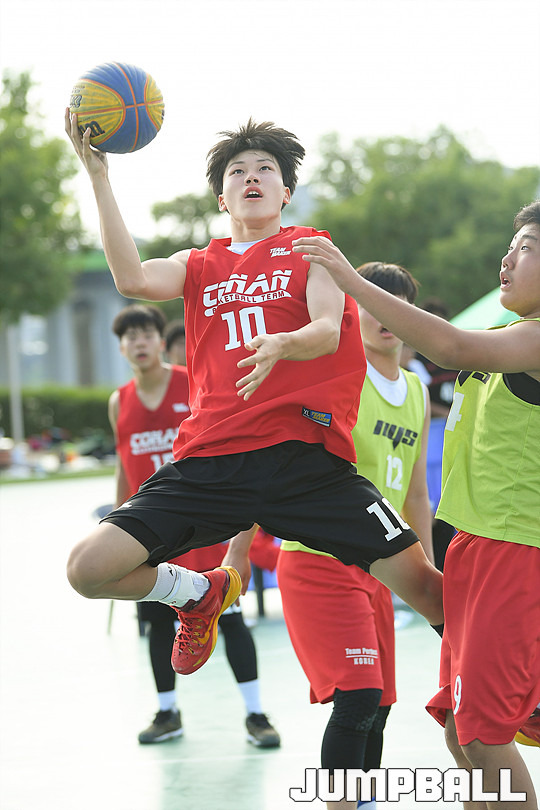 [JB포토] 아시아리그 3x3 챌린지 중등부 결승 '우승팀을 가리자'