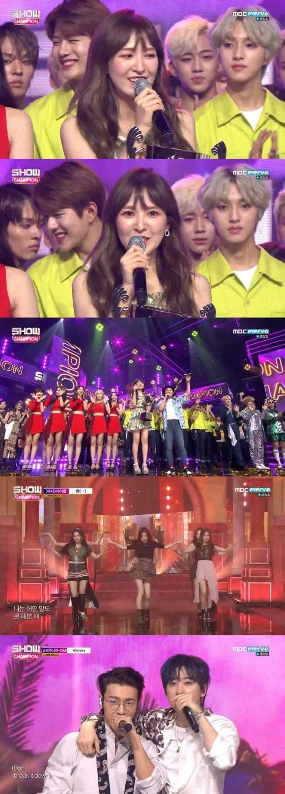 밤TView] '쇼챔' 레드벨벳 6관왕..(여자)아이들·D&E 컴백