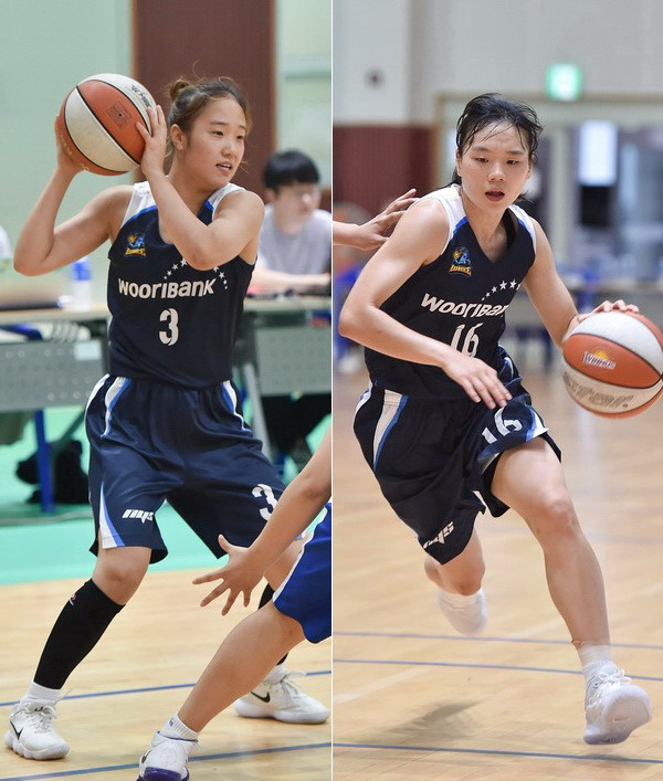 3대3 대표였던 김진희 최규희 지금은 5대5 적응 중