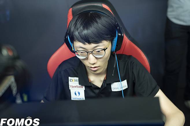 포토 롤챔스 승강전에 참가한 너구니 장하권