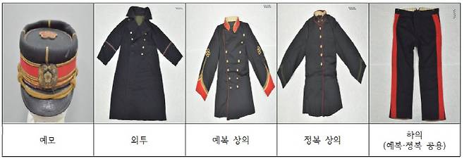 대한제국 육군 군복에도 코트가 있었다