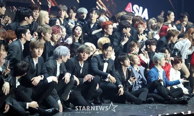 포토]'2018 AAA' 빛낸 얼굴들