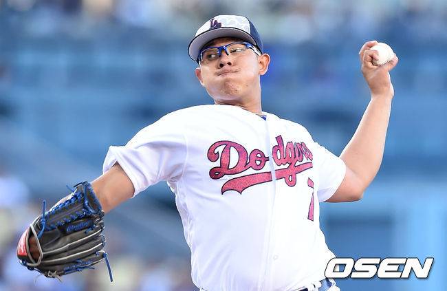 '어깨 수술 후 158km' LAD 유리아스 괴력, 커쇼 데자뷰