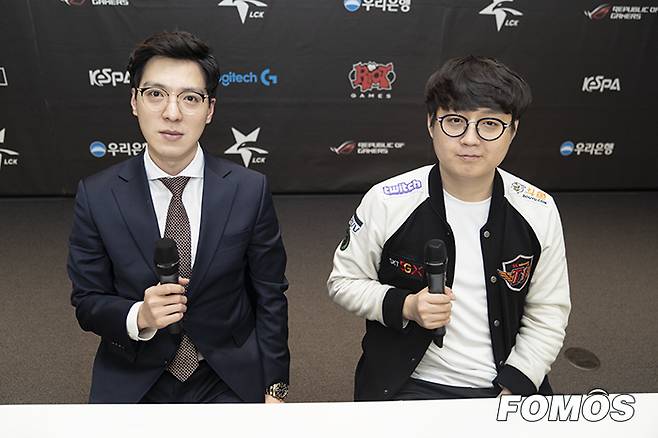 롤챔스 Po Sk텔레콤 김정균 감독 발전 가능성 자신감 높아 결승 자신있다