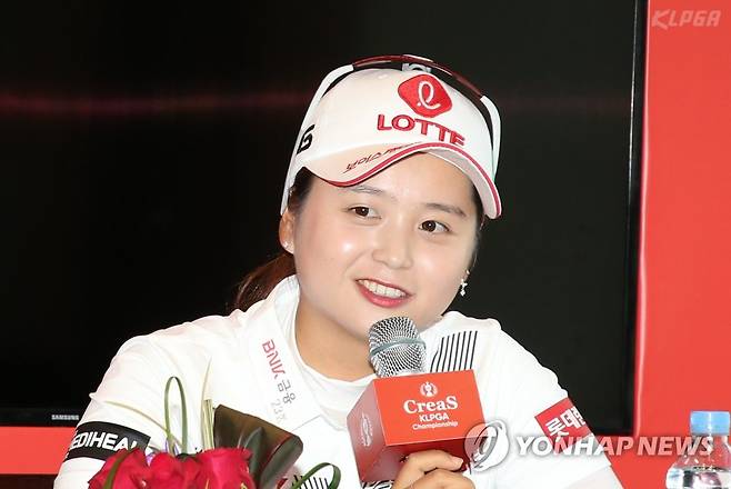 KLPGA 챔피언십 참가한 최혜진