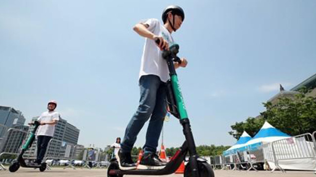 전동킥보드 사고 5배 넘게 증가87는 안전모 미착용