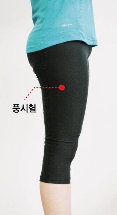 풍시혈 소양감과 통증 줄여줘 피부병에 효과 송미연의 촌철지압