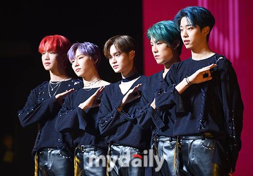 '컴백' AB6IX "1위 공약? 안대하고 1절 안무할 것" [MD동영상]