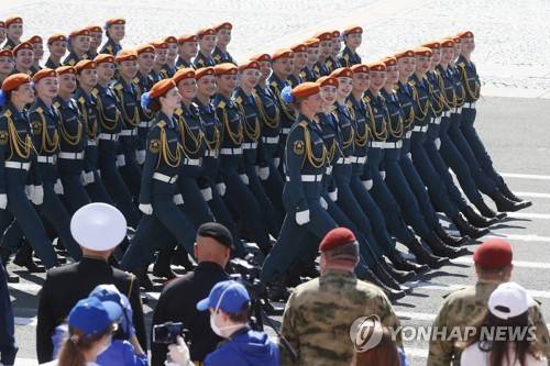 RUSSIA WAR VICTORY DAY MILITARY PARADE