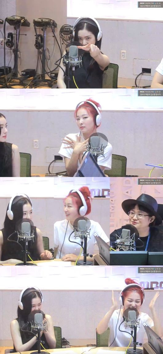 정희 레드벨벳 아이린and슬기 몬스터 콘셉트 무대서 항상 화나 있어