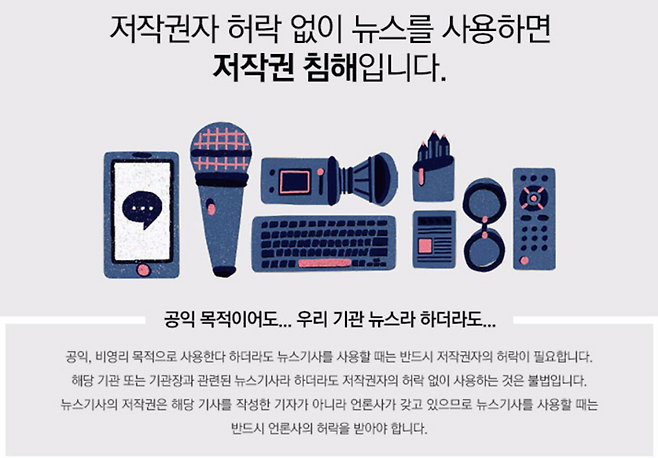 기사를 블로그·카페에 공유하면 저작권법 위반