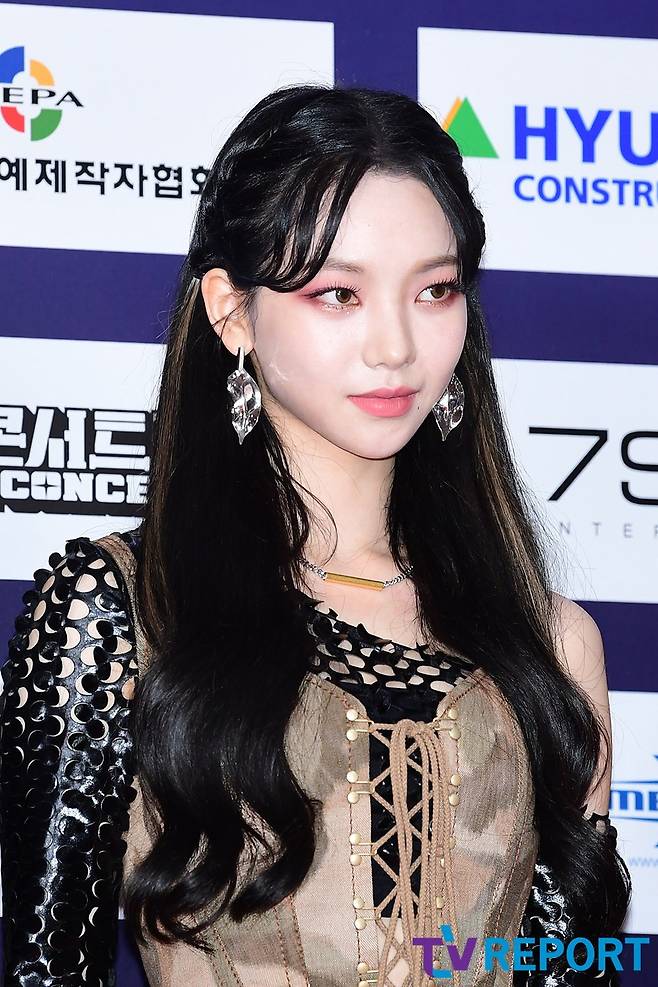 [T포토] 카리나 'CG같은 실물 미모'