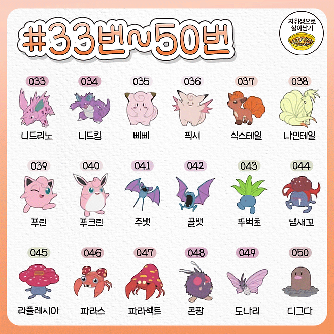 추억의 포켓몬빵 띠부띠부씰 159개 모음집 자취생으로 살아남기