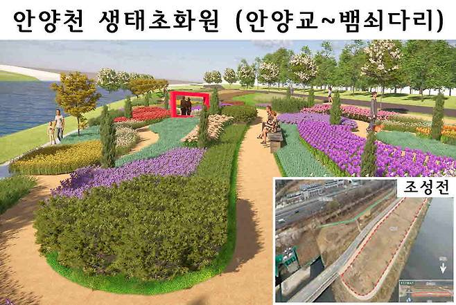 구로구 안양천 2곳 녹색옷 입혀 하천변 수목원화 결실
