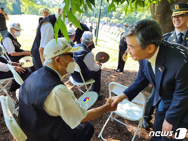 주미대사관 한국전쟁 72주년 추모행사 거행자유·번영 공짜가 아니다