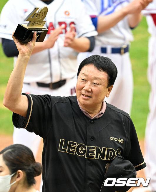 "현재 최고의 구위" 160km 광속구 투수, KBO 레전드 TOP1 인정받다