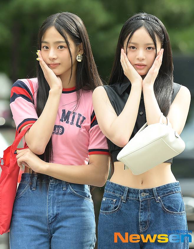 뉴진스 민지 하니 어여쁨 투 샷~ 포토엔hd