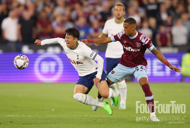 [epl.review] '손흥민 5G 침묵' 토트넘, 웨스트햄과 1-1 무..5경기 무패