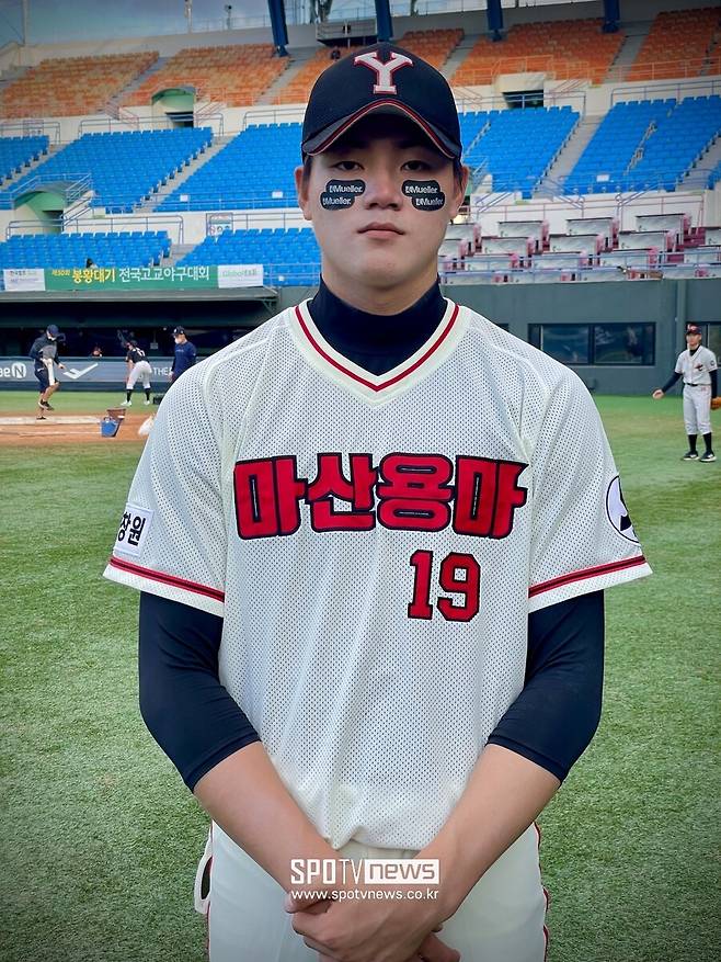 한화행 유력 156km 파이어볼러 장현석 Ml 꿈 싹트기 시작했다