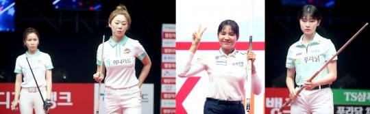 김가영 이미래 스롱 32강 서바이벌전서 백민주 히다 강지은과 대결 Ts샴푸lpba