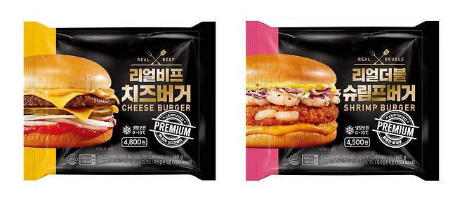 편의점 프리미엄 햄버거 라인업 강화패스트푸드점에 도전장