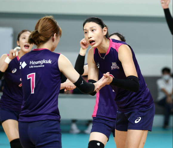 흥국생명 김다은 김연경 언니는 나의 멘토
