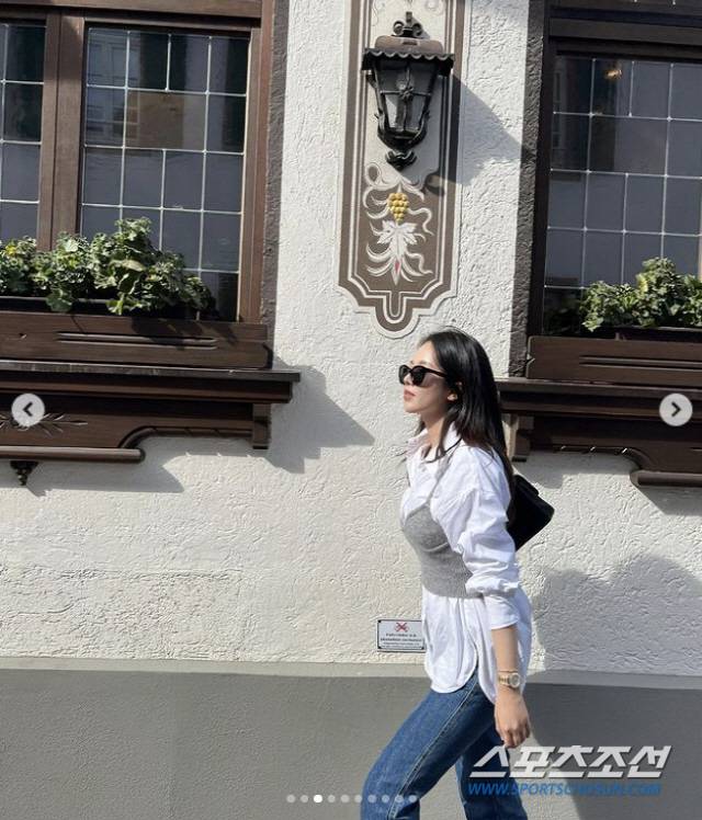 선우은숙 며느리최선정 독일 출장서 하루 6끼 먹었다더니 체중 변화는 고작 07kg 544kg의 완벽 몸매 인증샷 공개