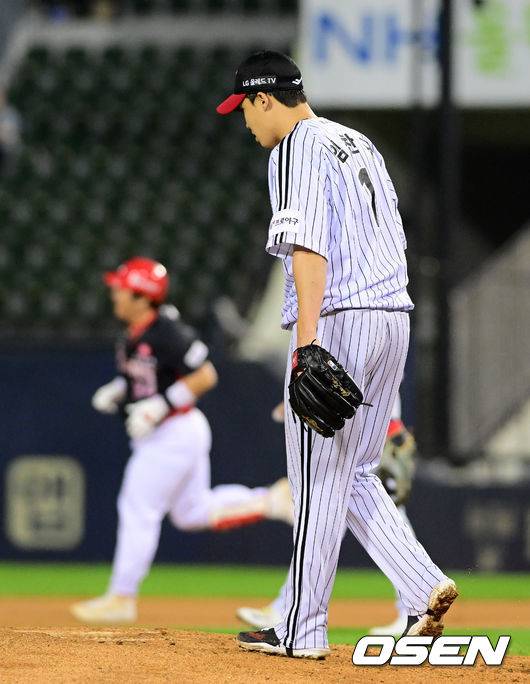 무너진 임찬규→LG 1위 추격전 종료→세리머니 없는 SSG 우승 [오!쎈 잠실]