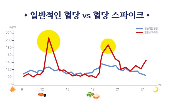 혈당을 조절해야 체지방이 빠진다혈당 다이어트를 알고 있나요